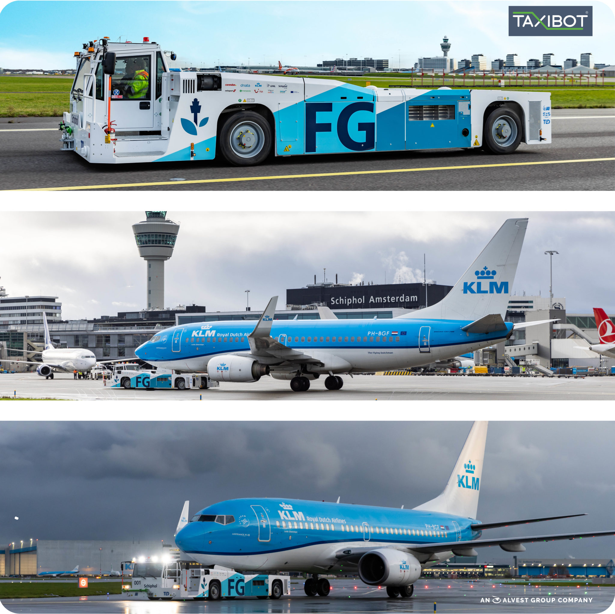 Aviation Sector Starts Follow-Up Sustainable Taxiing Tests at Schiphol ...