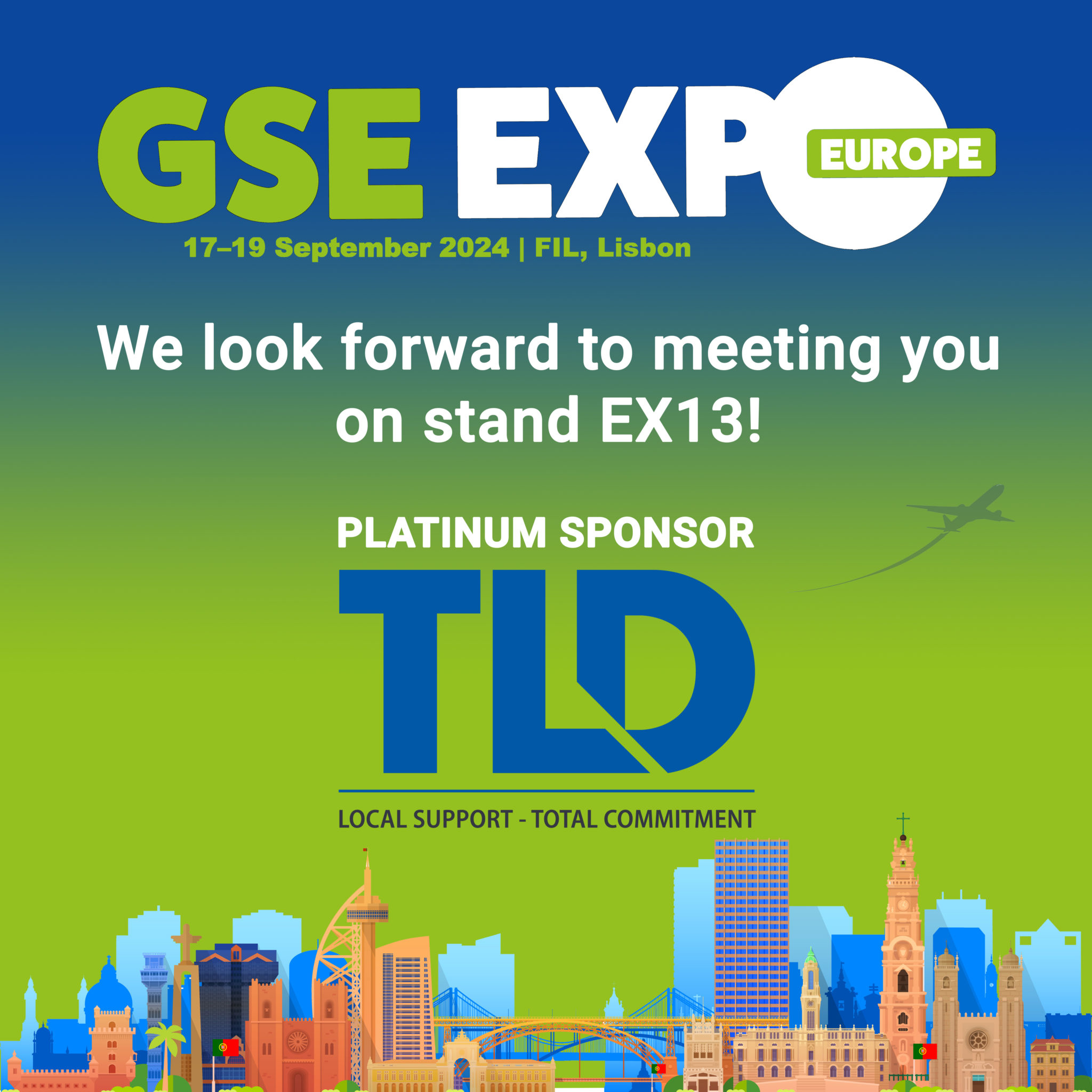 TLD - Platinum Sponsor at GSE Expo Europe - TLD